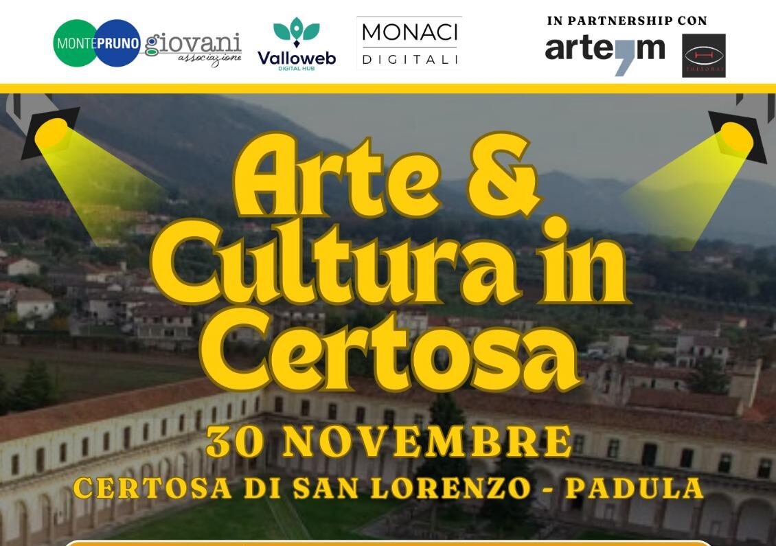 “Arte & Cultura in Certosa”: l’evento promosso dalla Monte Pruno ...